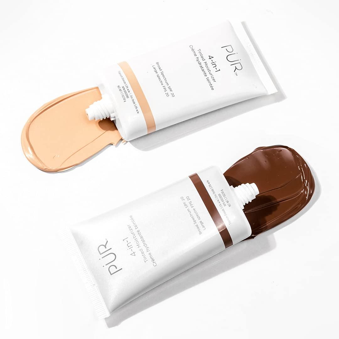 PUR 4-in-1 Tinted Moisturizer SPF 20 | Hydrating Vegan Primer ...