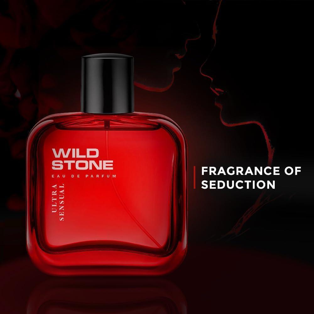 Wild Stone Ultra Sensual Long Lasting Perfume for Men 100ml A Sensory Treat for Casual ...