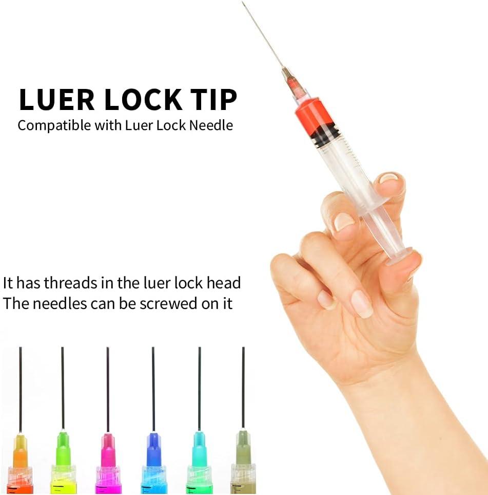 Injection Syringe 5ml Blunt Tip Syringes Luer Lock 16Ga 18Ga 20Ga Blunt ...