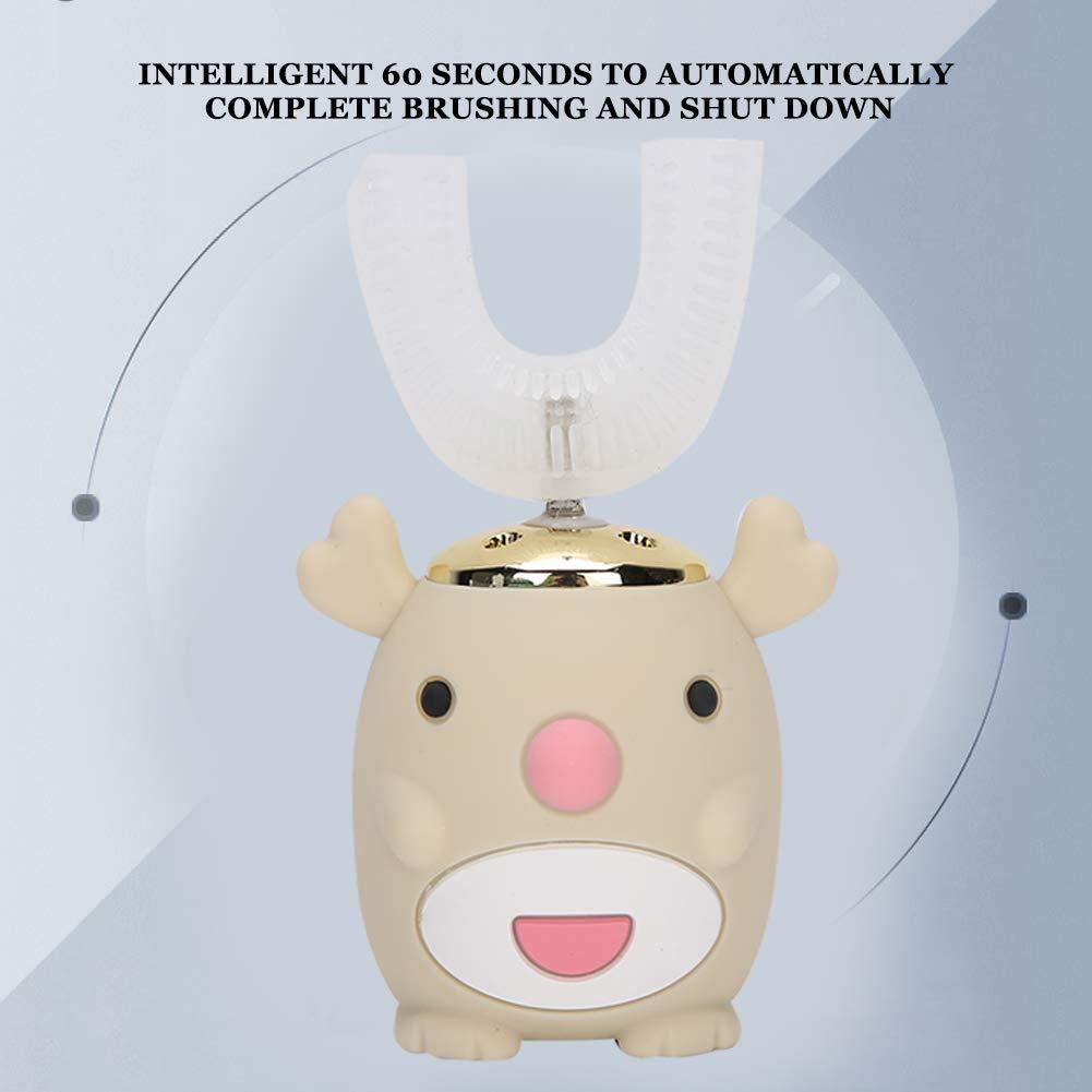 U-Shaped Waterproof Electric Toothbrush for Kids & Babies - 360 ...