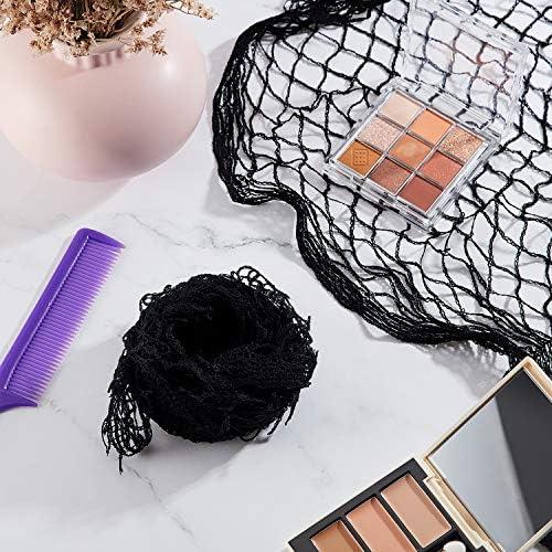 4 Pack Triangle Hair Nets for Rollers | Women's Mesh Hair Setting Net ...