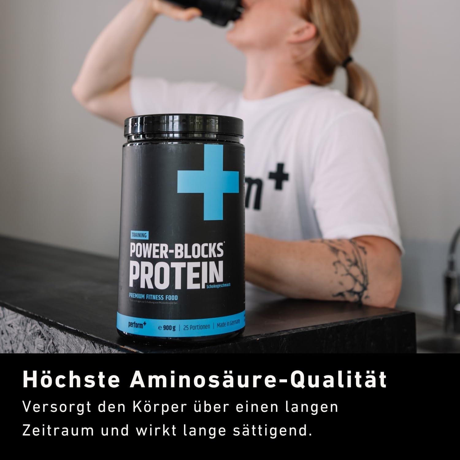 Buy Perform Power Blocks Protein Chocolate 900g | Micellar Casein ...