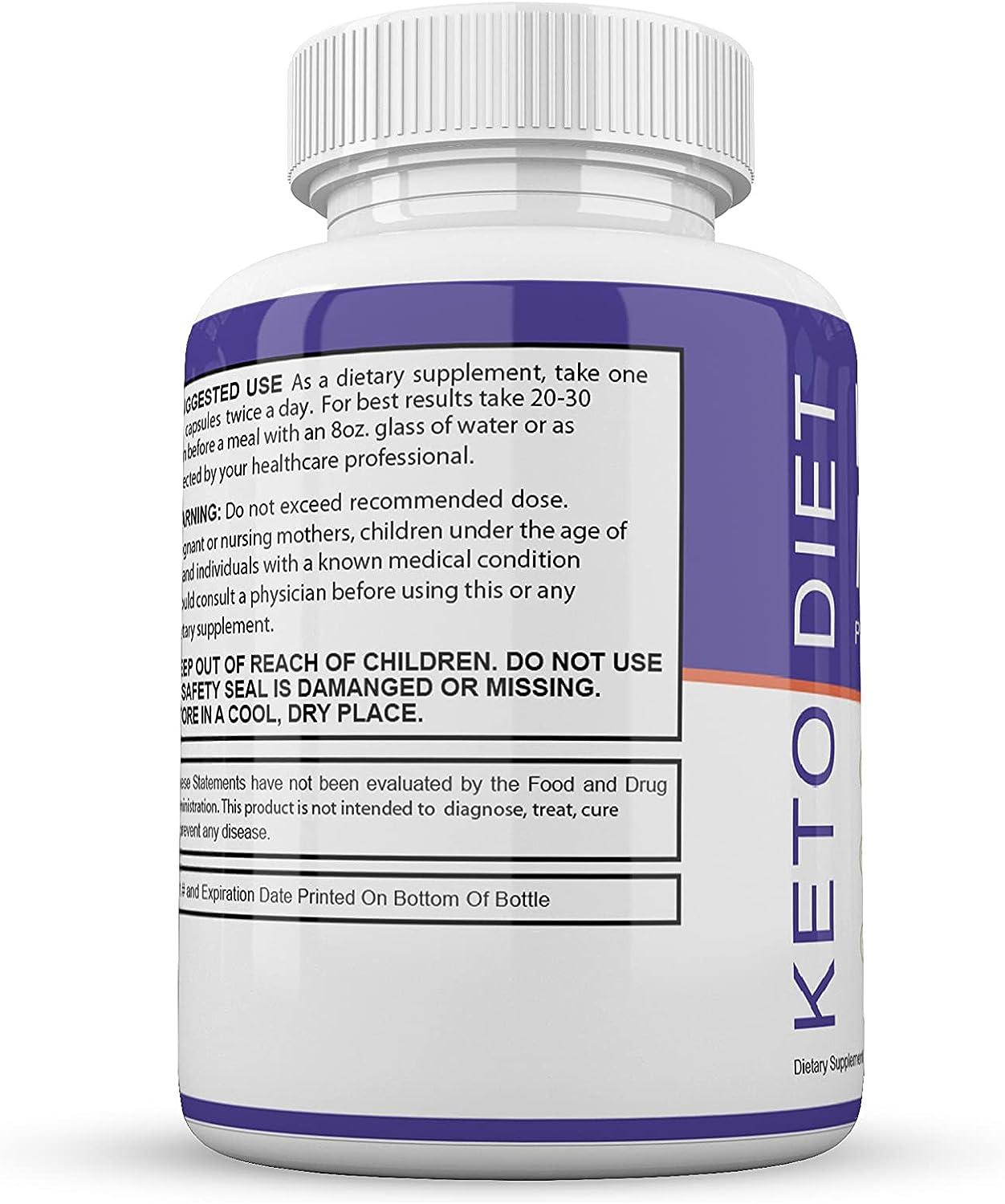 ADVANCED LIFE SCIENCE Keto MAX 800 - Premium Weight Loss Supplement for Fat Burning and Energy ...