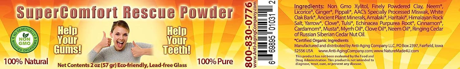 Rescue Powder for Gum Disease - Helps Prevent Gingivitis, Plaque ...