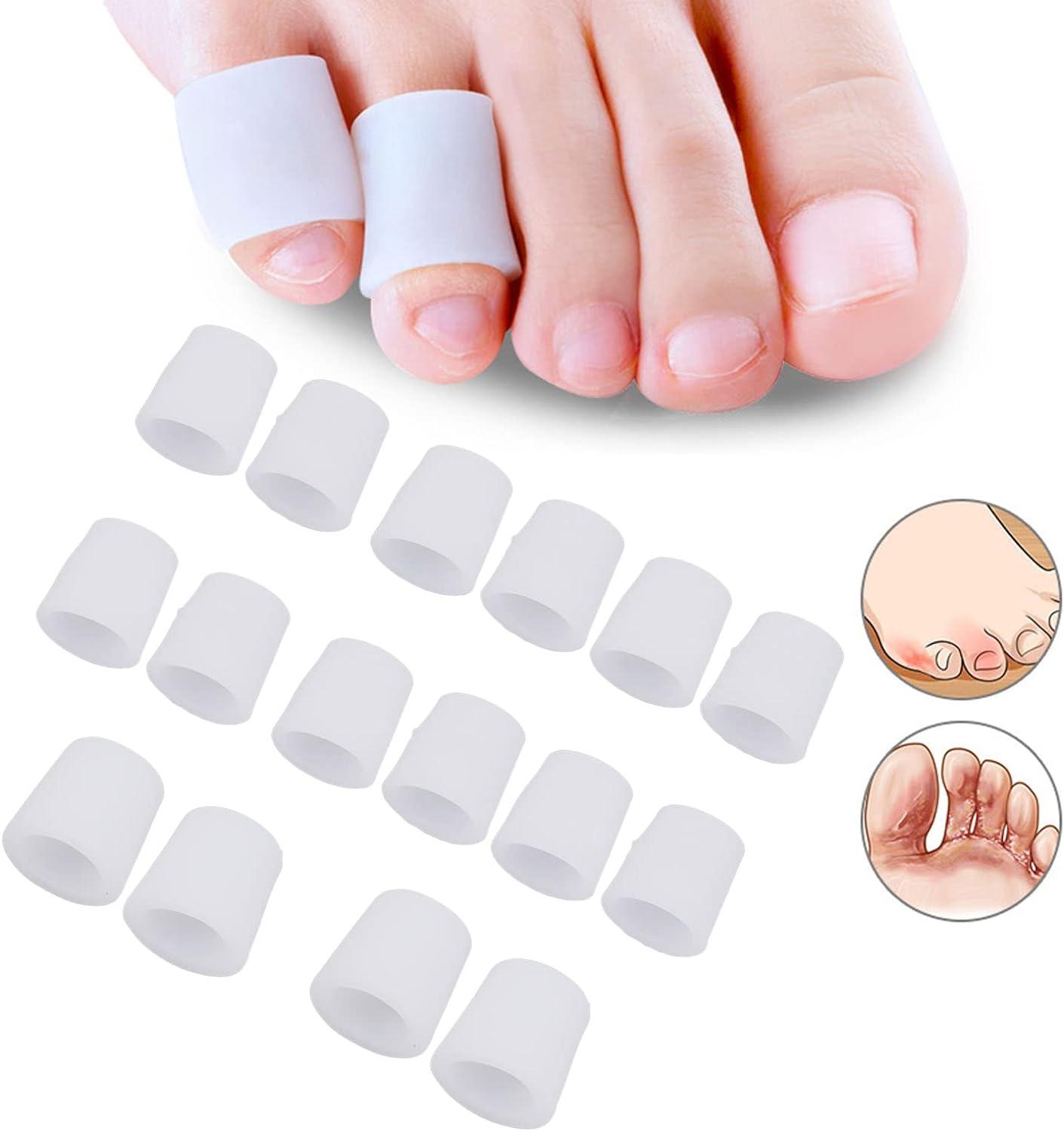 Gel Toe Cap and Protector - Prevent Ingrown Toenails, Corns, Blisters ...