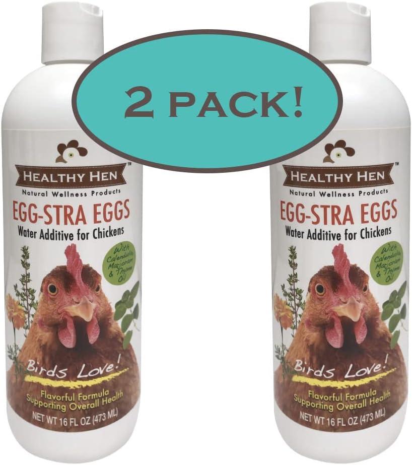 Organic Chicken Water Additive with Aloe Vera, Calendula Oil, Thyme Oil ...