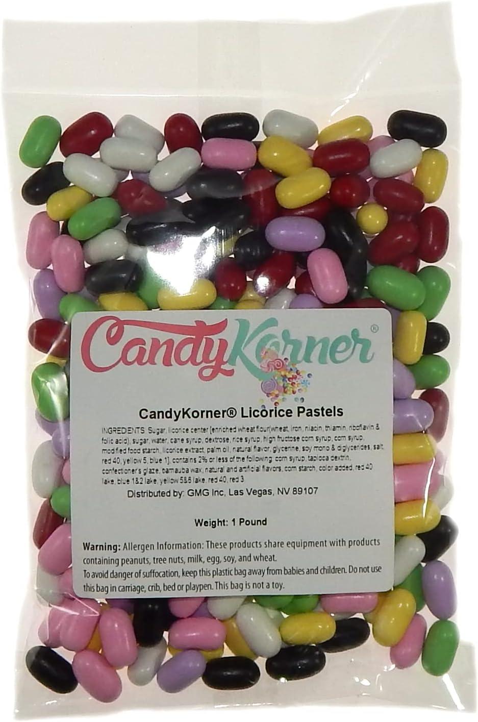 Licorice Pastels - Black Licorice Pastels - Crunchy Candy Coated Black ...
