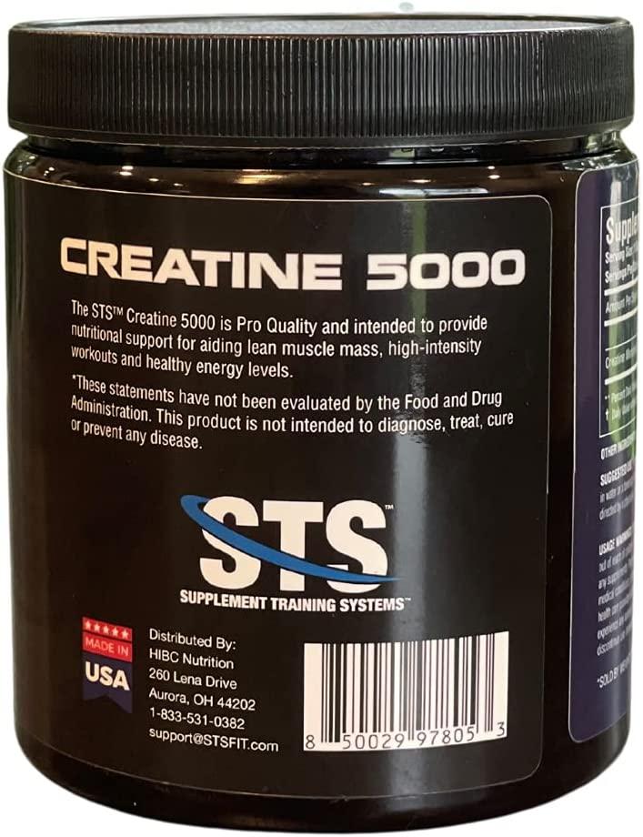 STS Creatine 300g - 100% Pure Raw Creatine Monohydrate Powder | Keto ...