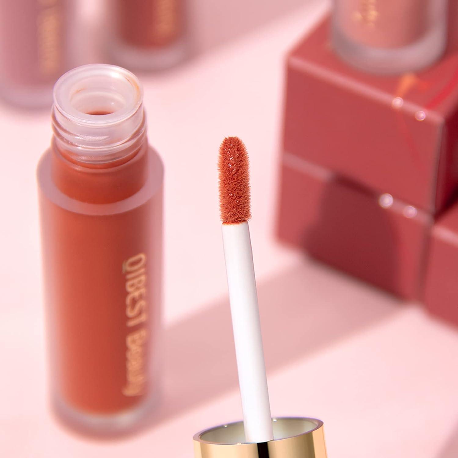 Velvet Matte Liquid Blush #04 - Long-Lasting, Smudge-Proof, Natural ...