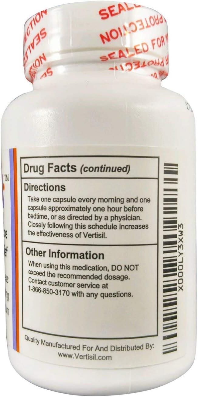 Equitab Vertisil: Vertigo, Dizziness, and Nausea Control | Buy Now with ...