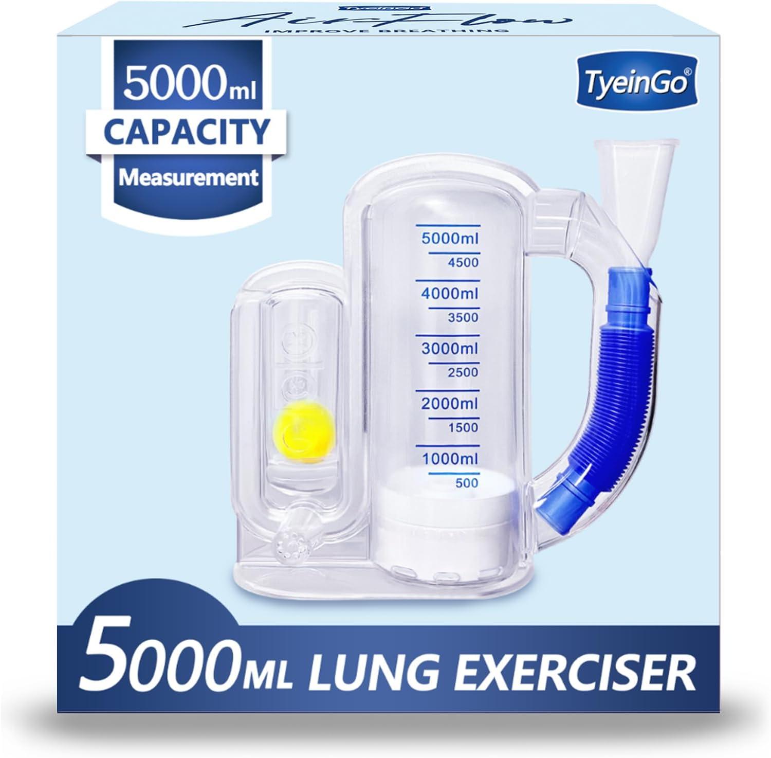 Breathing Exercise Device for Lung Health | Deep Breathing Trainer for ...