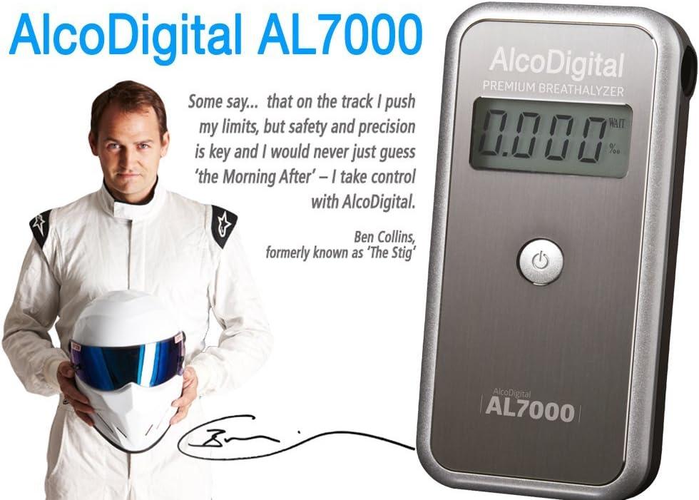 AlcoDigital AL7000 Pro Breathalyzer with Replaceable Sensor - FASTcar ...