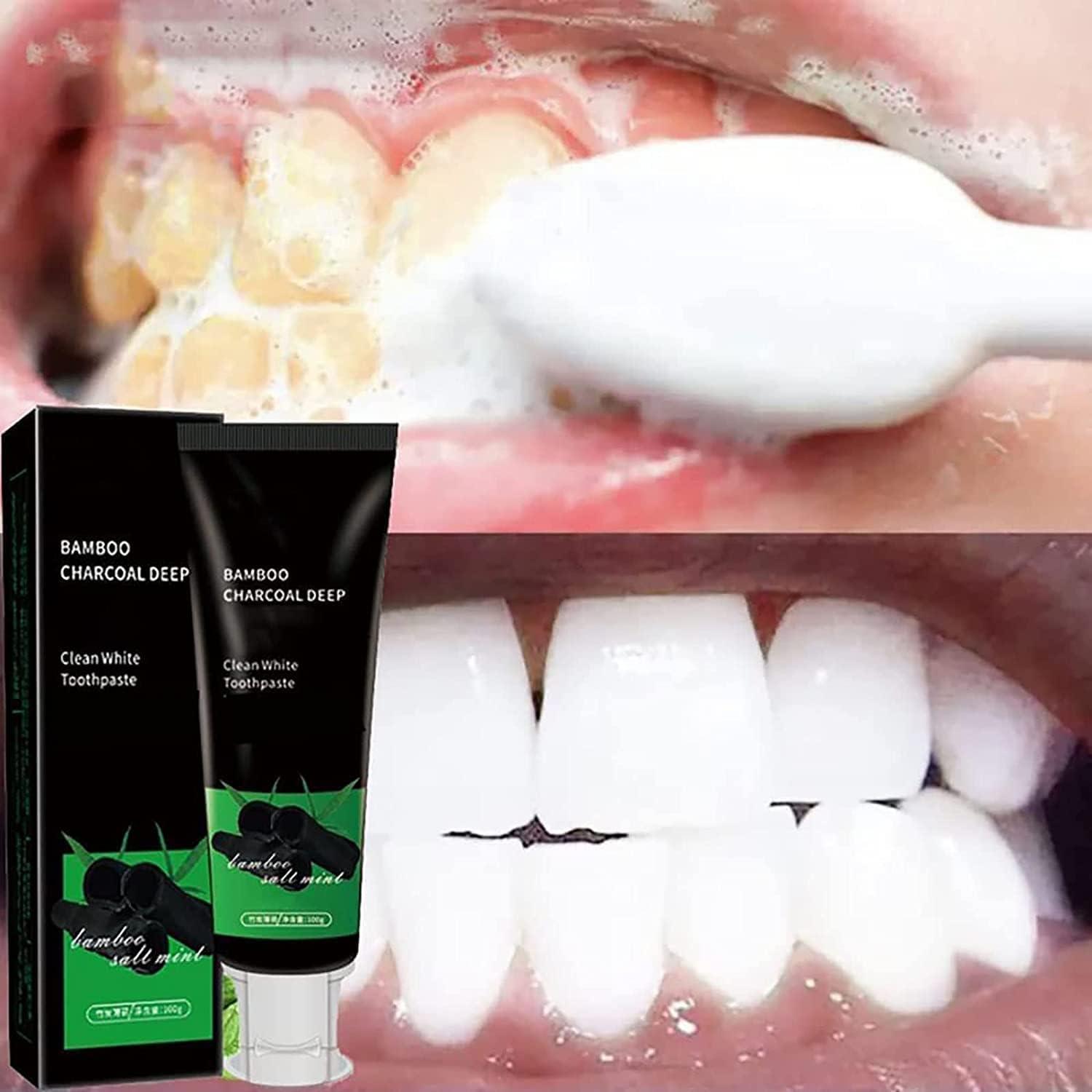Yanjiayi Bamboo Charcoal Deep Toothpaste - Activated Charcoal for ...