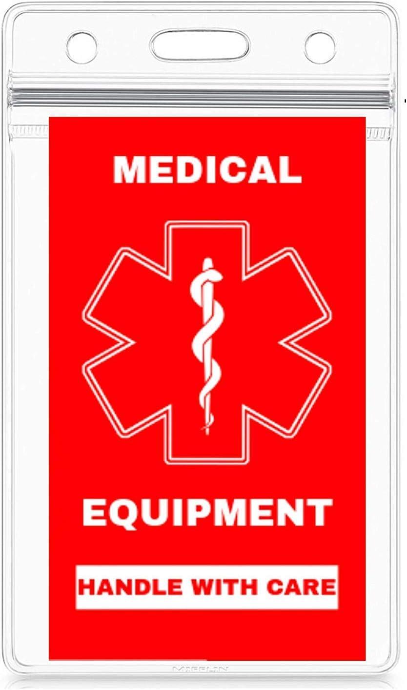 Medical Alert Equipment Luggage Tag - DOT & ACAA Compliant (2 Pack ...