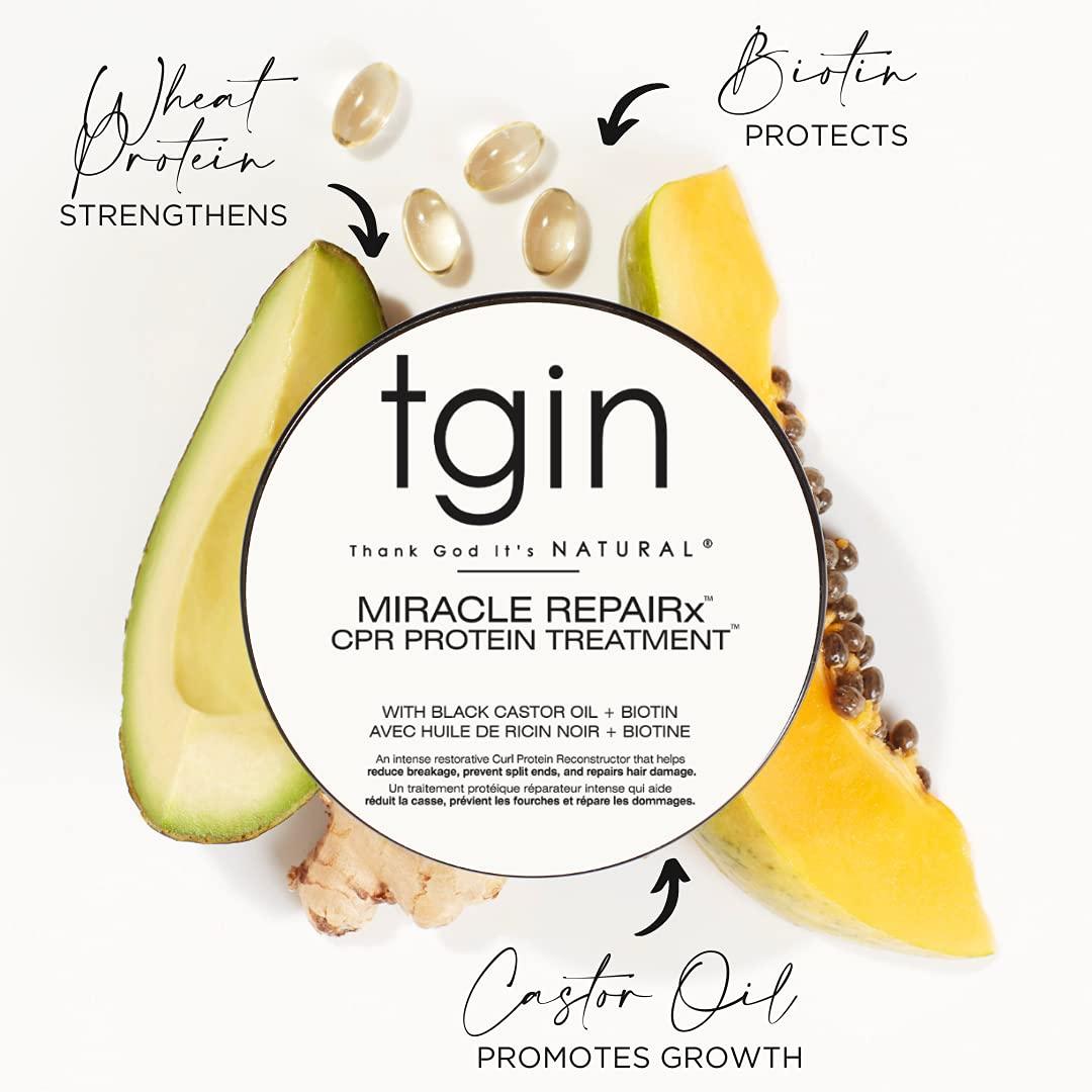 TGIN Miracle RepaiRx Curl Protein Reconstructor 12 oz - Repair, Protect ...