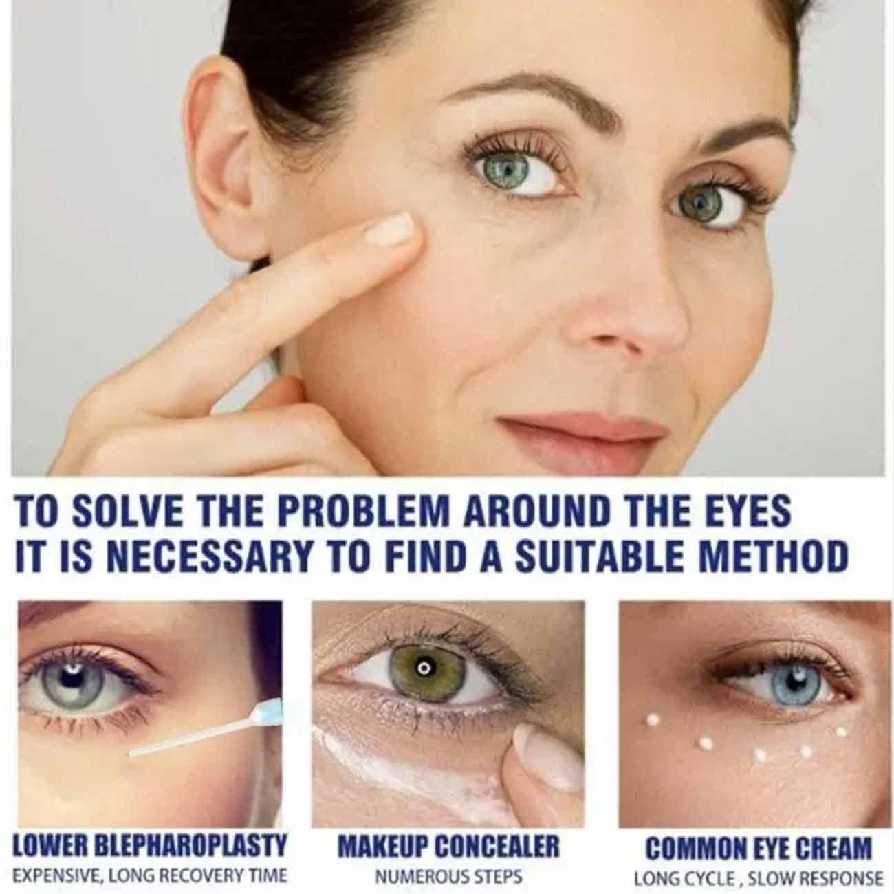 Glozie Instant Eye Lift Serum - Eye Bag Eraser & Anti-Aging Treatment ...