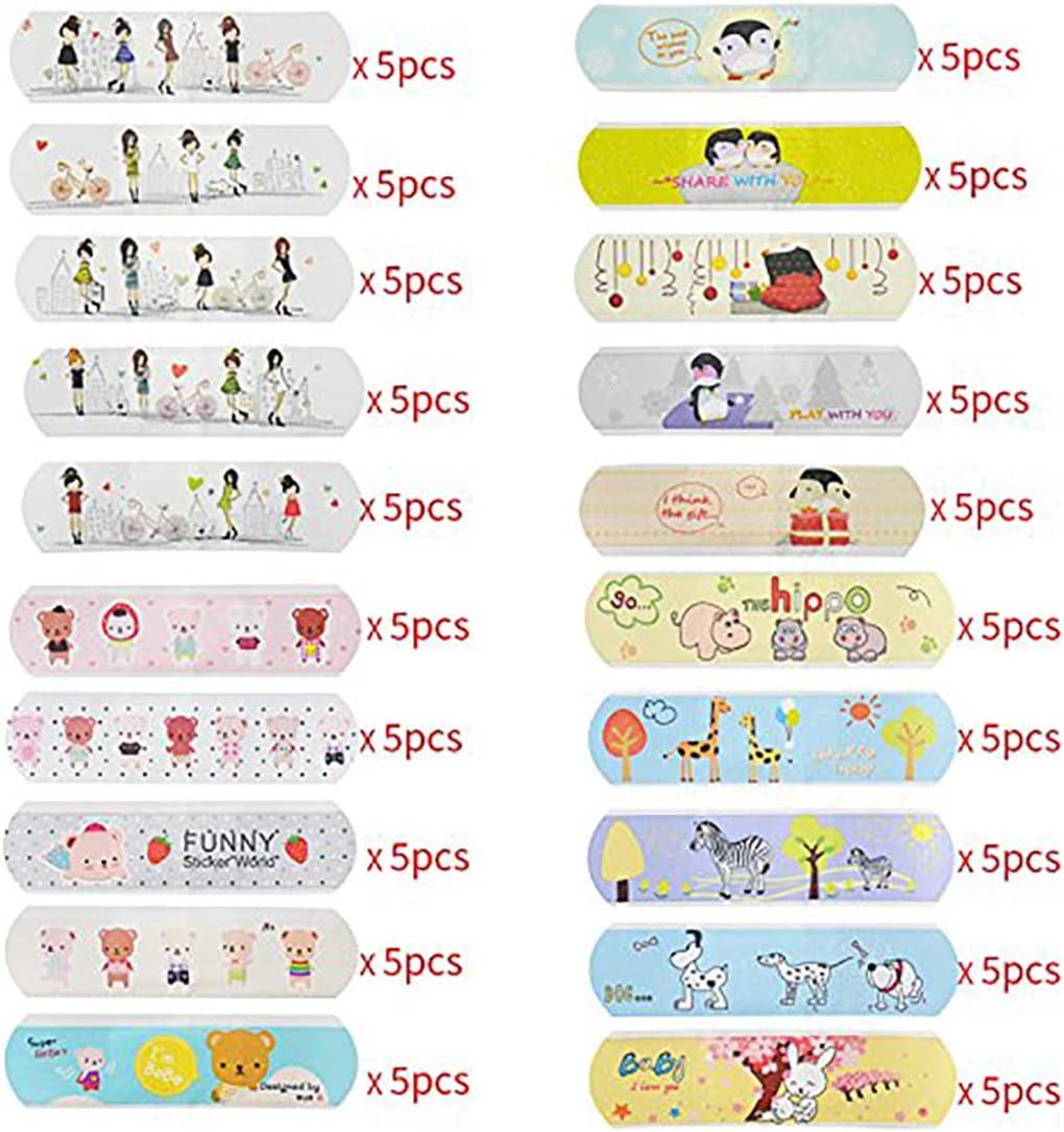 1000 Count Cute Cartoon Band-Aids for Kids - Water Resistant ...