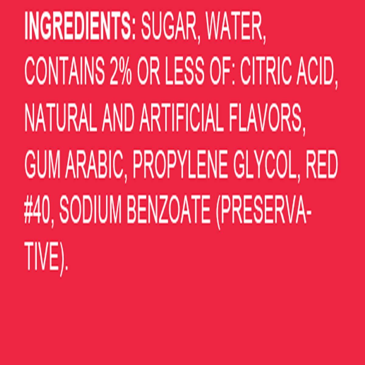 Red Hot Hawaiian Snow Cone Syrup Quart - 32 Fl. Oz | Ready-to-Use | Buy ...