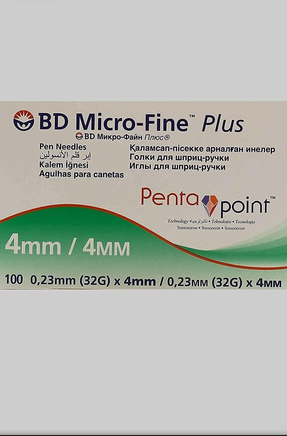 BD Micro-Fine Pen Needle 32g 0.23mm x 4mm - BD Medical - Buy Now | Buy ...