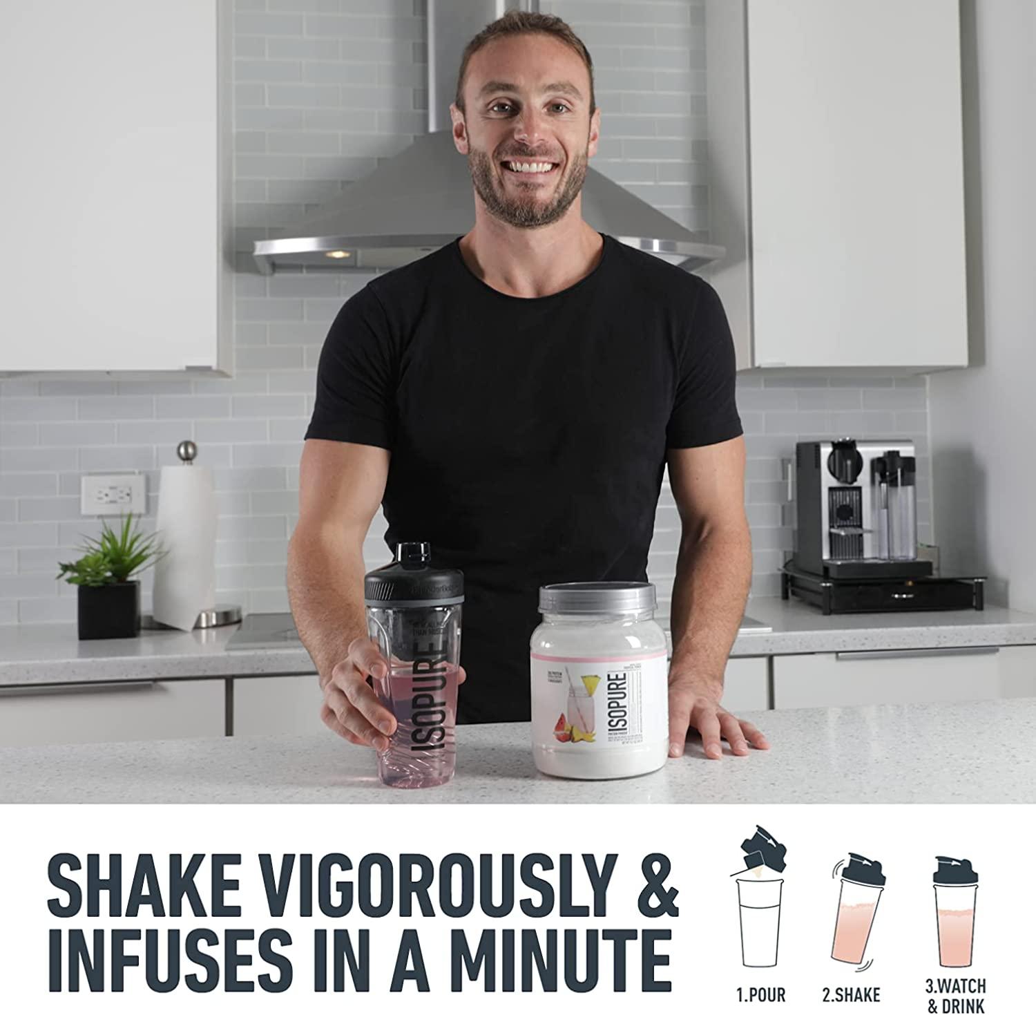 Isopure Infusions Citrus Lemonade - 1 lb | Nature's Best Protein Drink ...