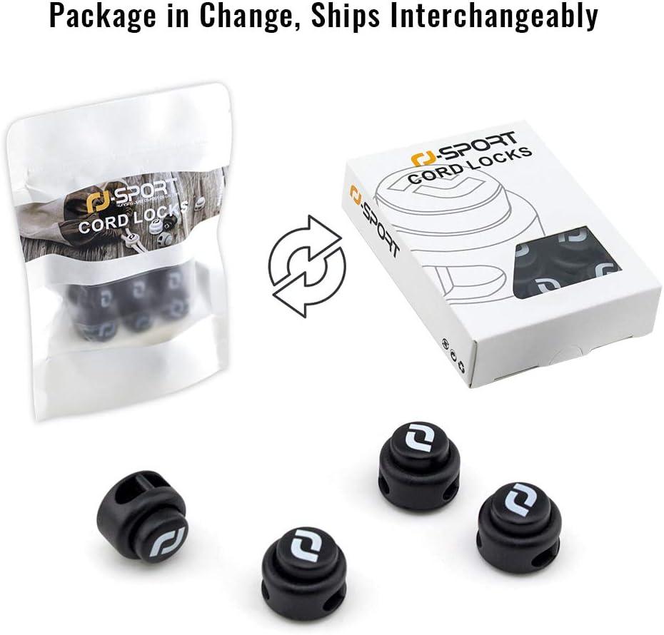 Double Hole Heavy Duty Cord Locks - Fastener for No Tie Shoelaces ...