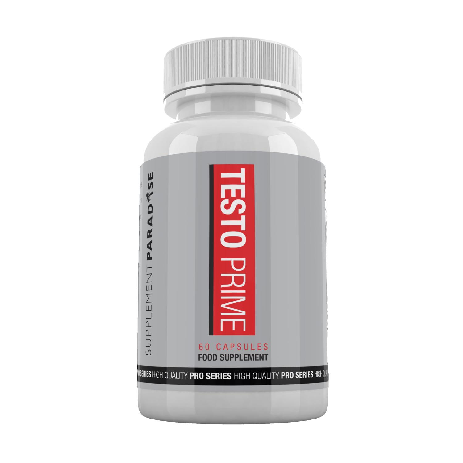 Testo Prime 60 Capsules - Boost Testosterone Naturally - Supplement ...