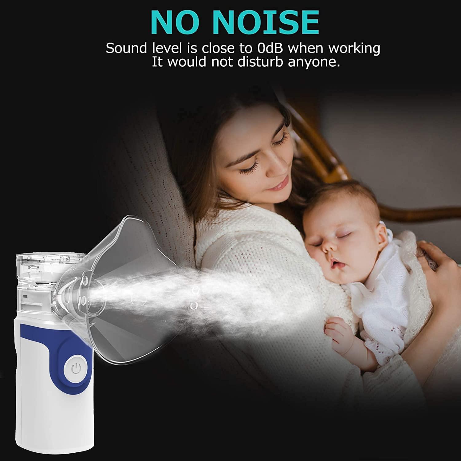 Portable Nebulizer Machine for Kids & Adults - Handheld Personal ...