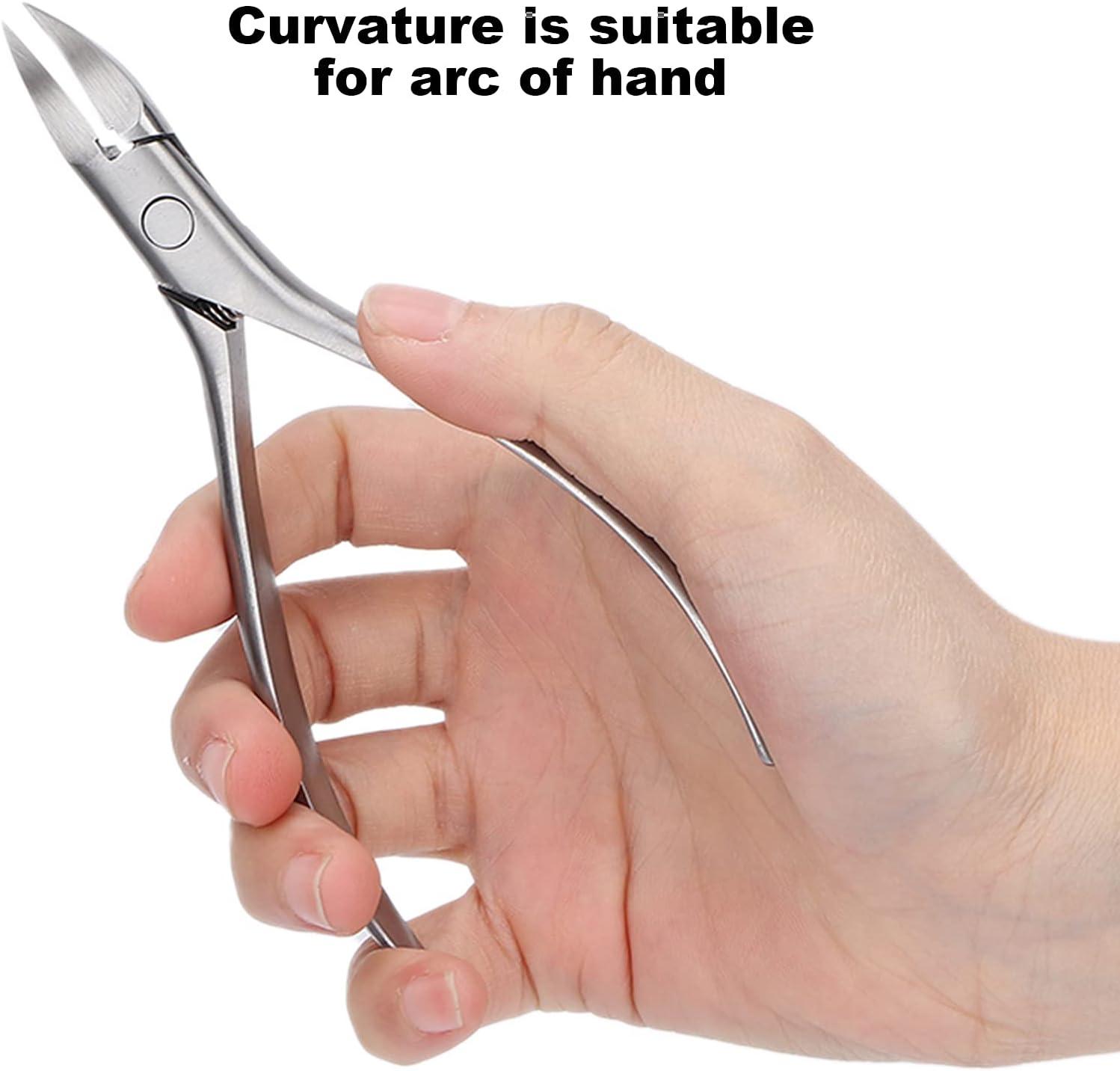 Cuticle Trimmer Nipper Toe Nail Clipper Nail Lifter Pedicure Remover ...
