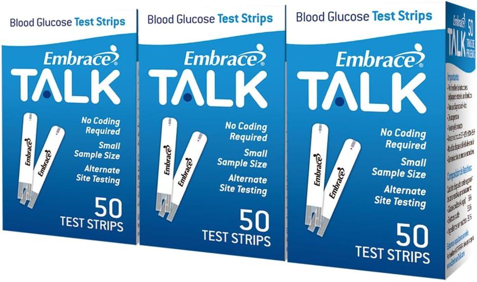 Buy Omnis Health Embrace Blood Glucose Test Strips 150ct - Accurate ...