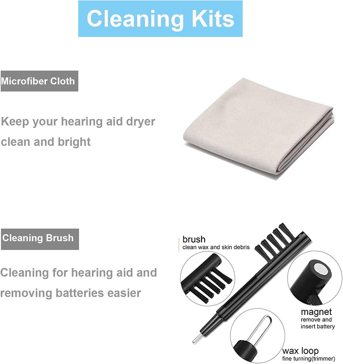 Hearing Aid Dehumidifier & Drying System with Cleaning Kits ...