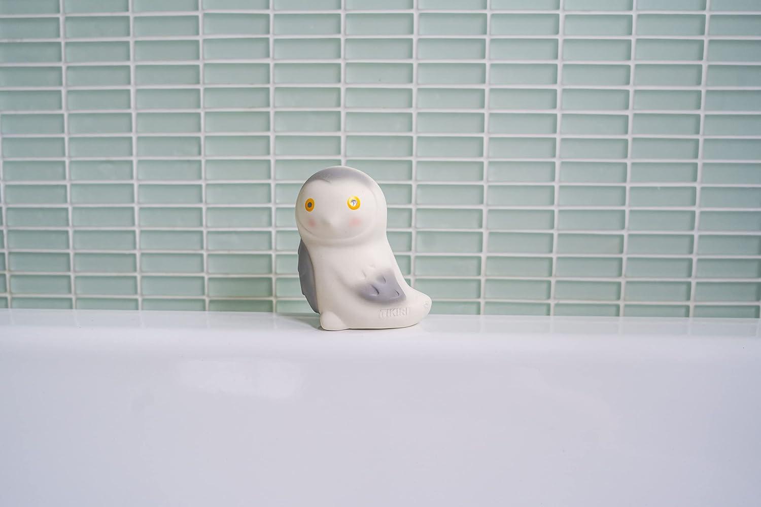 Buy Tikiri Owl Natural Rubber Toy - Eco-Friendly Safe & Soft - Perfect ...