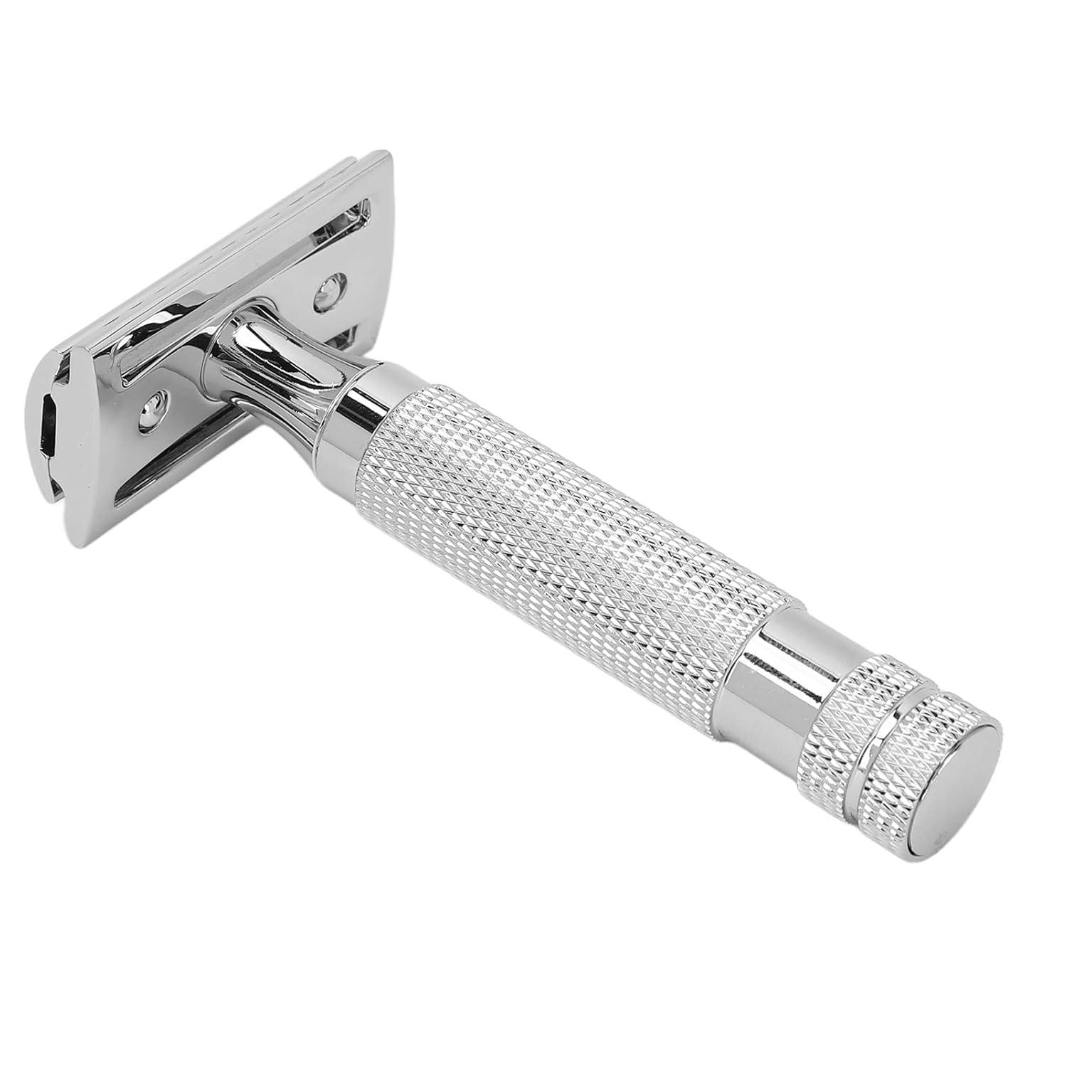 Safety Beard Trimmer Handle with Double Edges - Manual Beard Trimmer ...