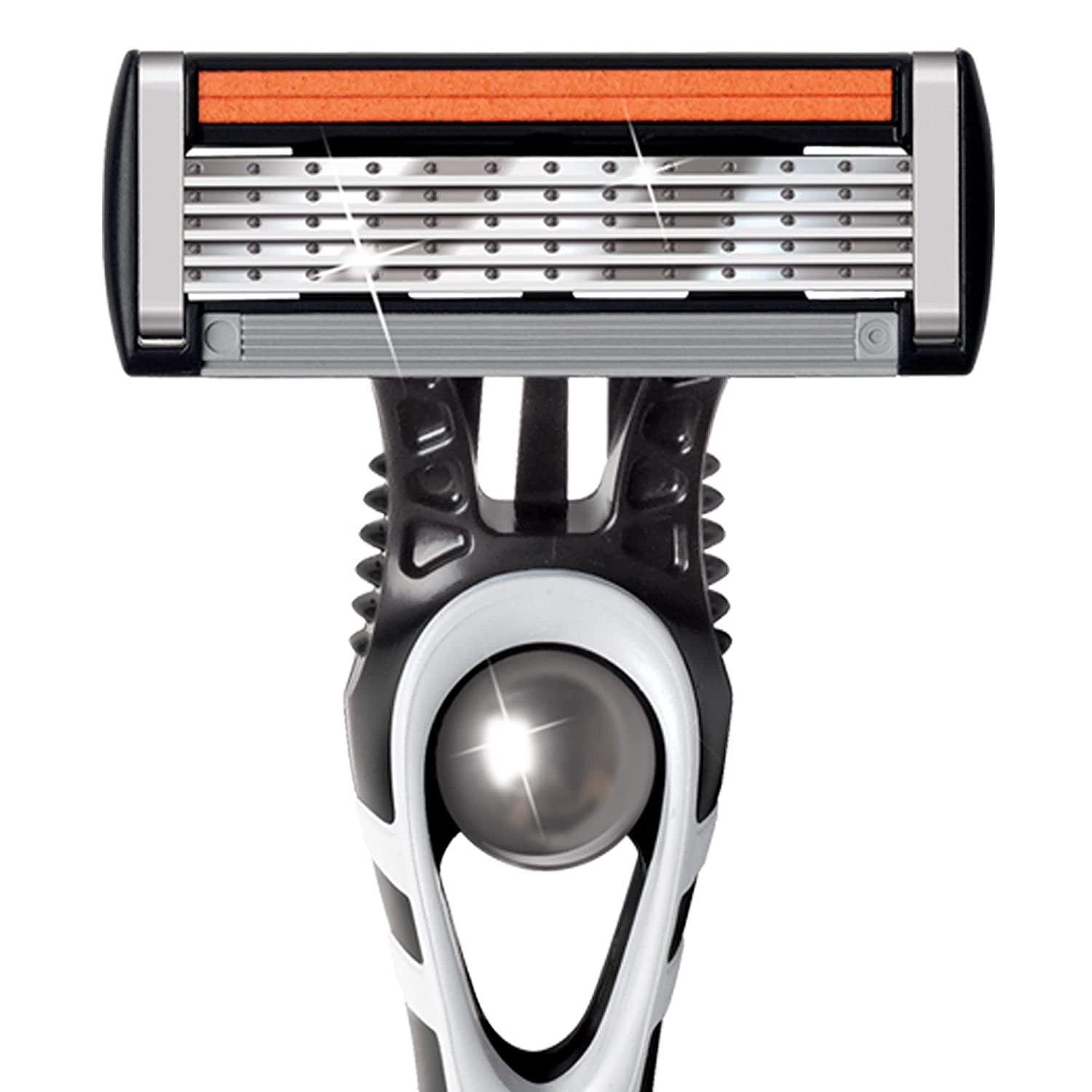 BIC Flex 5 Men's Disposable Razors for Sensitive Skin - 4-Pack Set ...