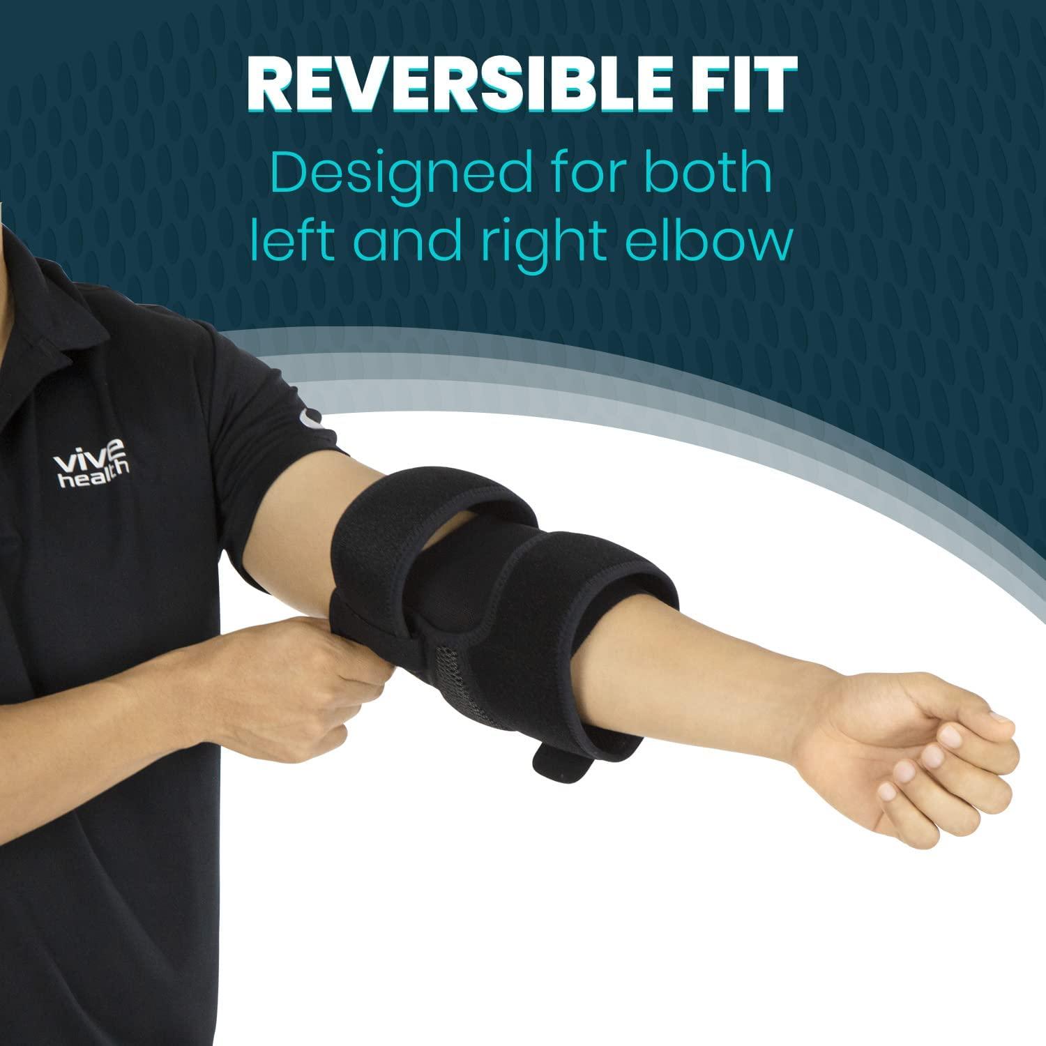 Vive Elbow Brace - Tennis Compression Sleeve for Golfers - Tendonitis ...