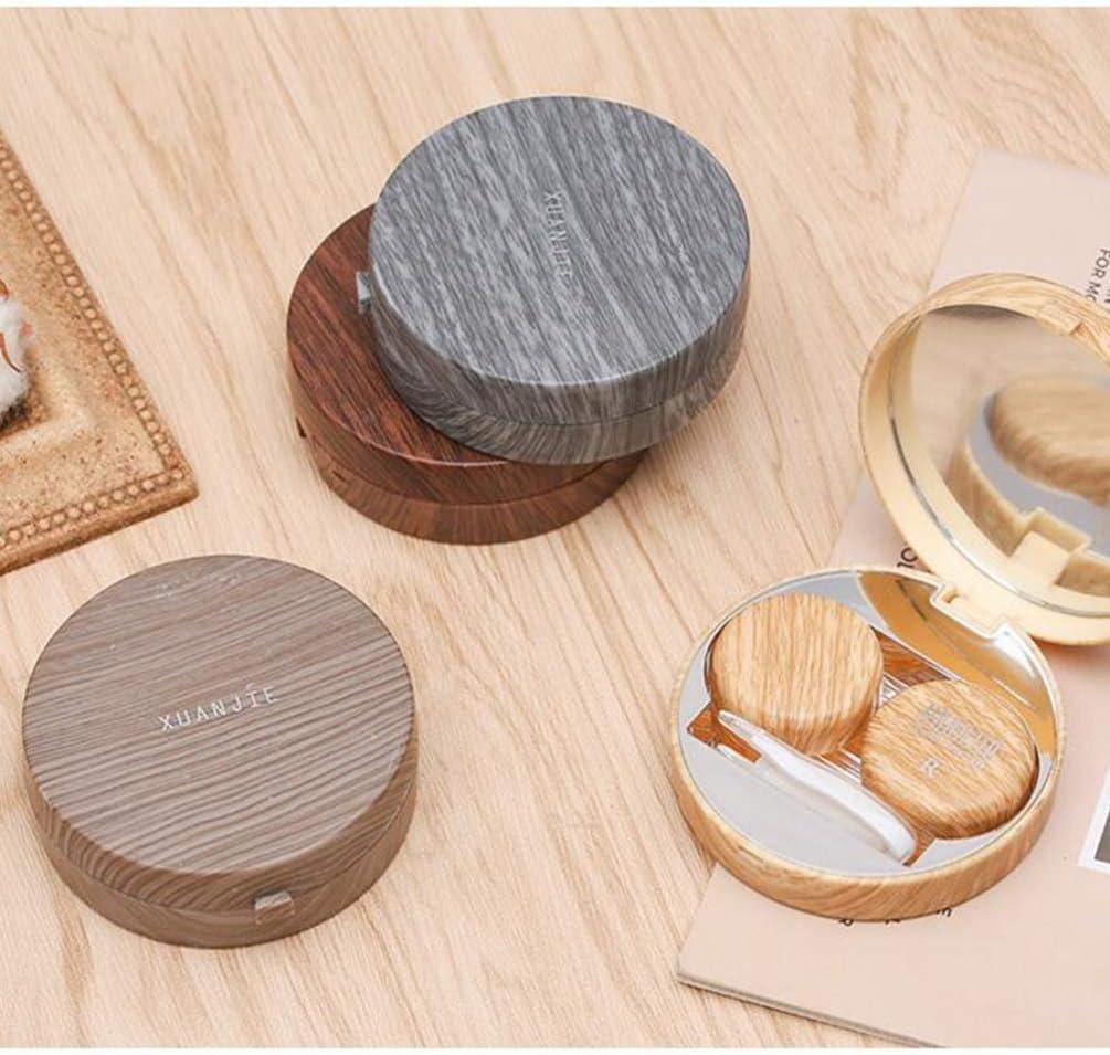 Exceart Mini Contact Lens Holder Set - Travel Case with Tweezers ...