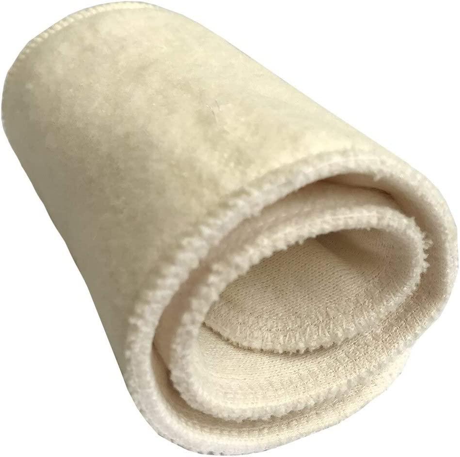 Hemp Diaper Inserts for Overnight Cloth Diapers - Pack of 5 Booster ...