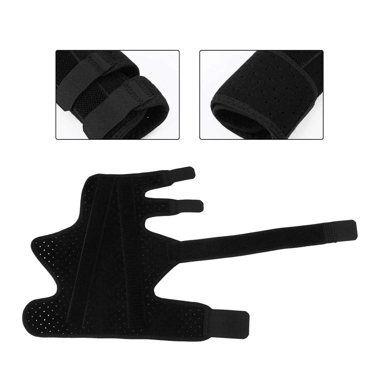Two-Finger Wrist Protector & Splint | Hand Support & Brace for Tendon ...