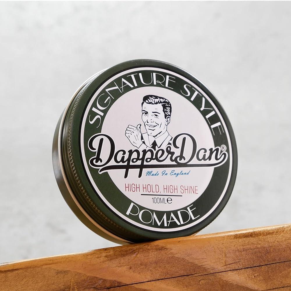 Dapper Dan Signature Style Pomade 100ml - High Shine, High Hold, Water ...