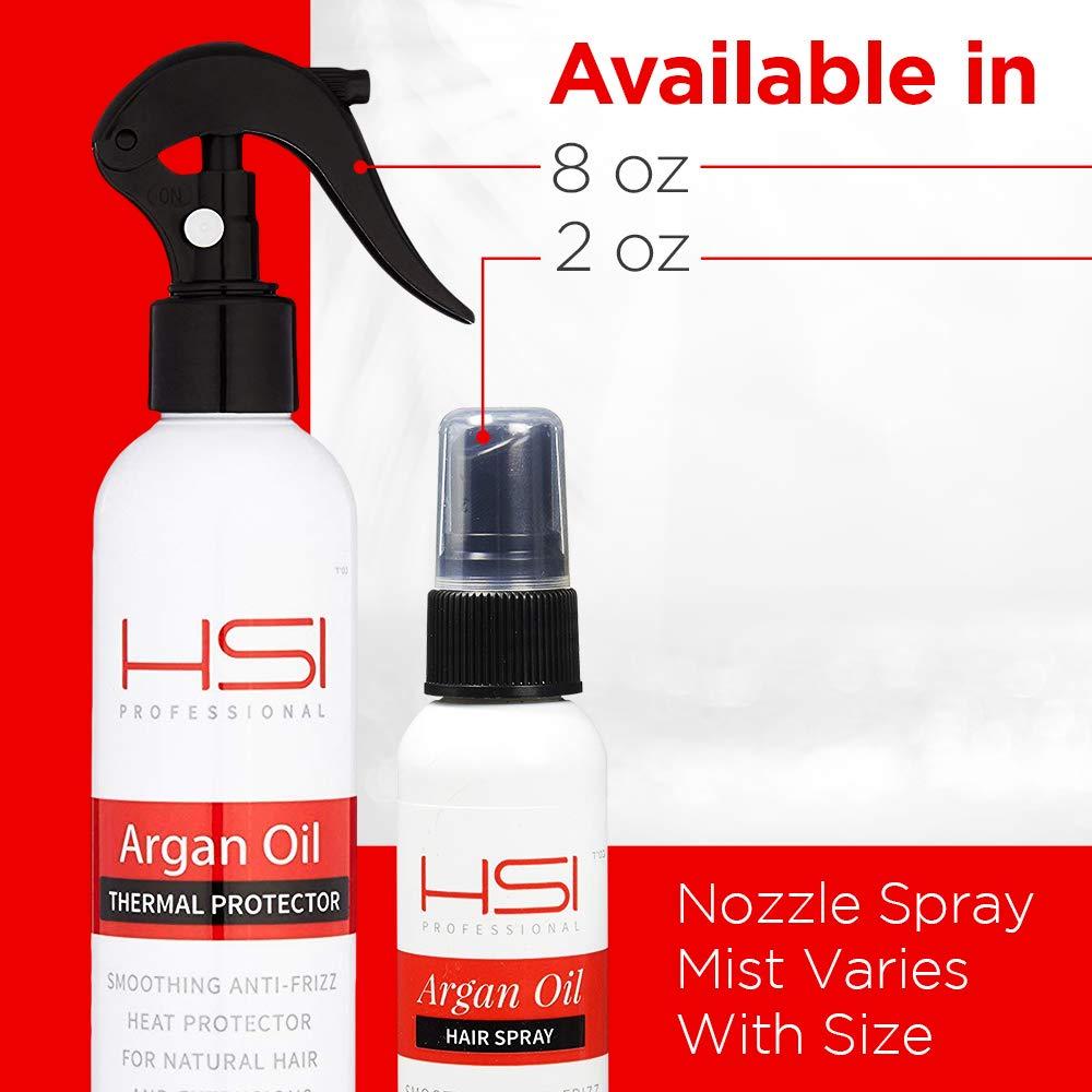 HSI PROFESSIONAL Argan Oil Heat Protector | Protect Hair Up to 450 F ...
