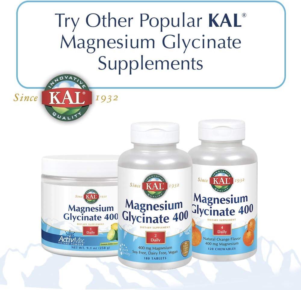 KAL Extra Strength Calcium Magnesium Tablets 250 Count - Pack of 1 ...