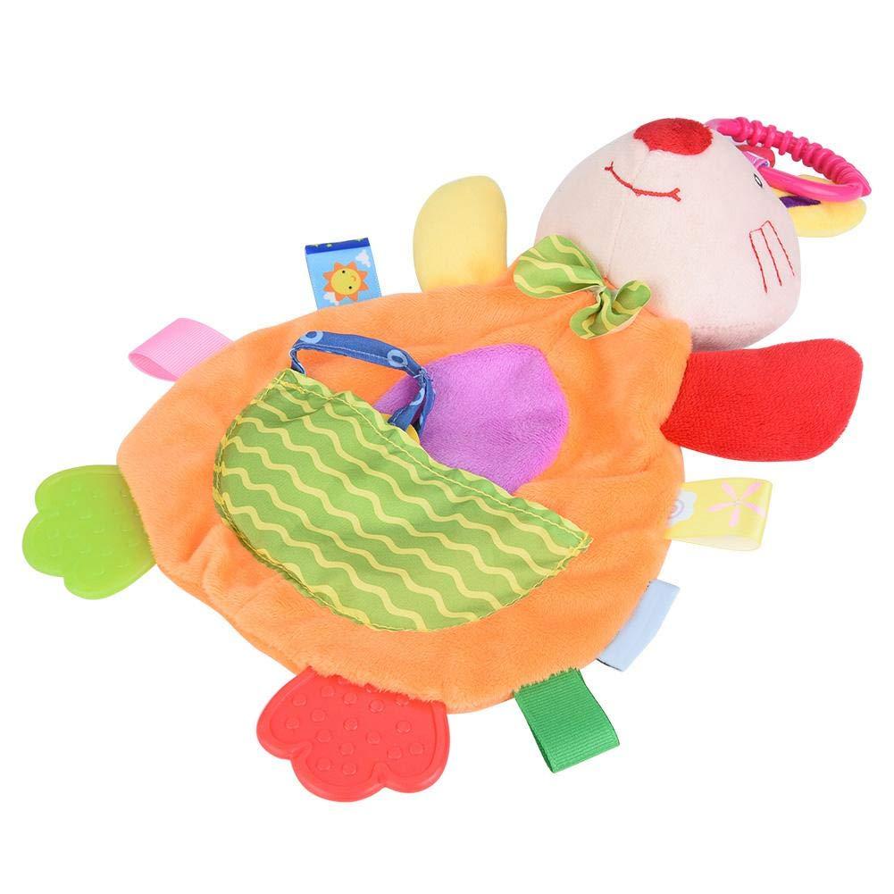 Soft Plush Baby Bite Ring Toy - Safe Pacifier for Toddlers | Develops ...