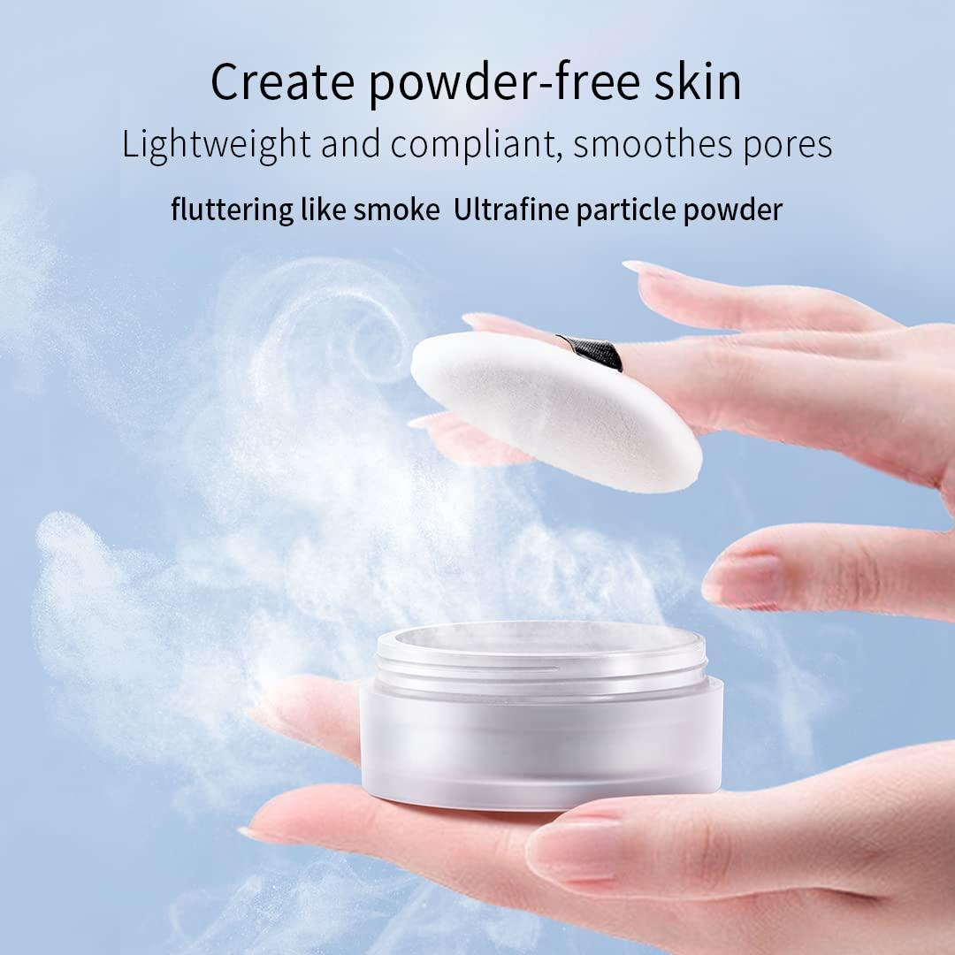 ZEESEA Shell Collection Loose Powder 01 - Oil Control Transparent