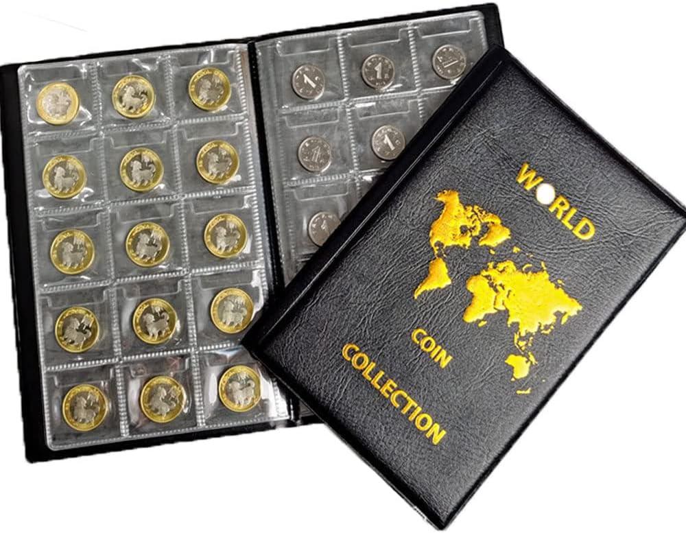 Coin Collection Albums Qtopun 150 Pockets Coin Collection Book Coin ...