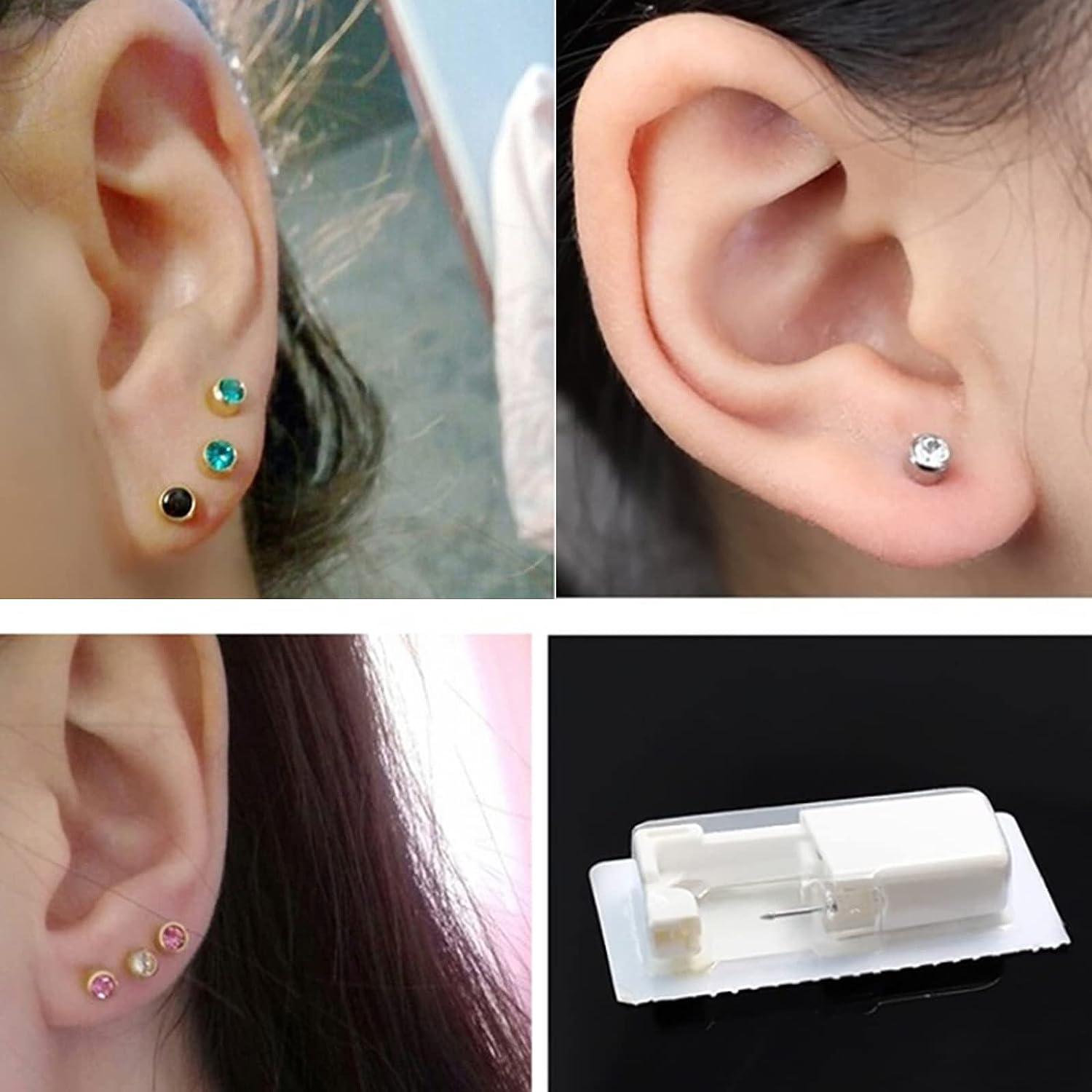 SOTICA Ear Piercing Gun Kit - Professional Grade, 5 Disposable Guns and ...