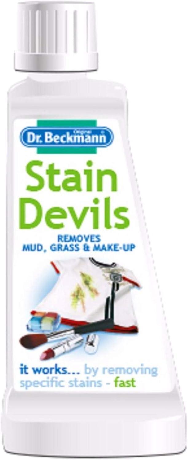 Dr Beckmann Stain Devils Mud Grass & Make Up Remover (4 x 50ml) | Buy Now with Express ...
