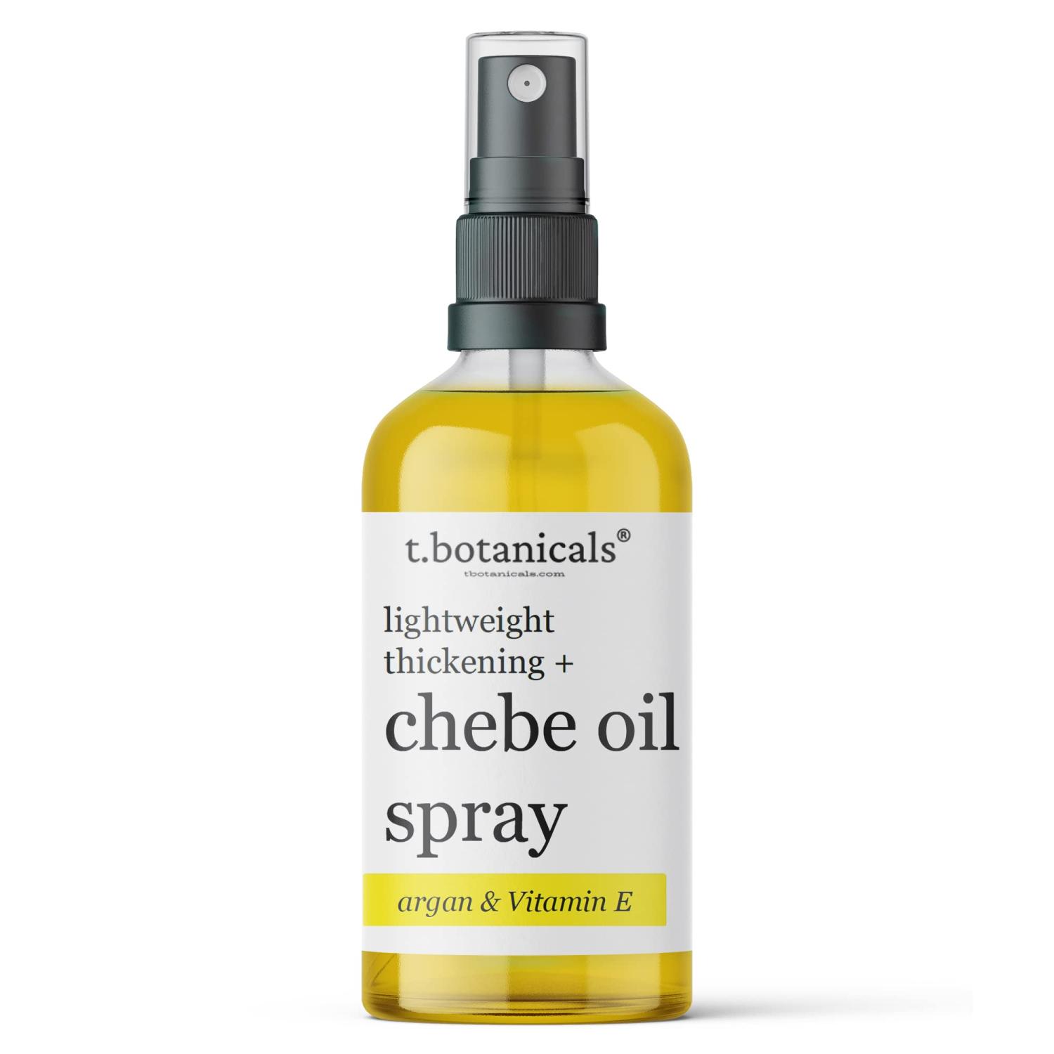 T.Botanicals Lightweight Chebe Leave In Oil Spray for Hair Growth ...