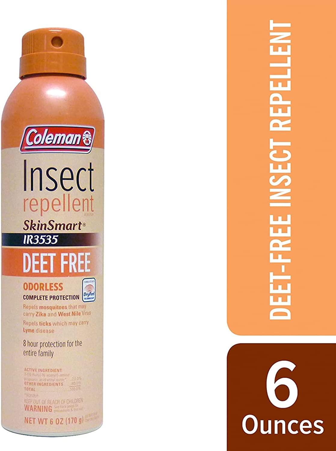 Coleman SkinSmart DEET Free Insect Repellent Spray - 6 oz | Buy Now ...