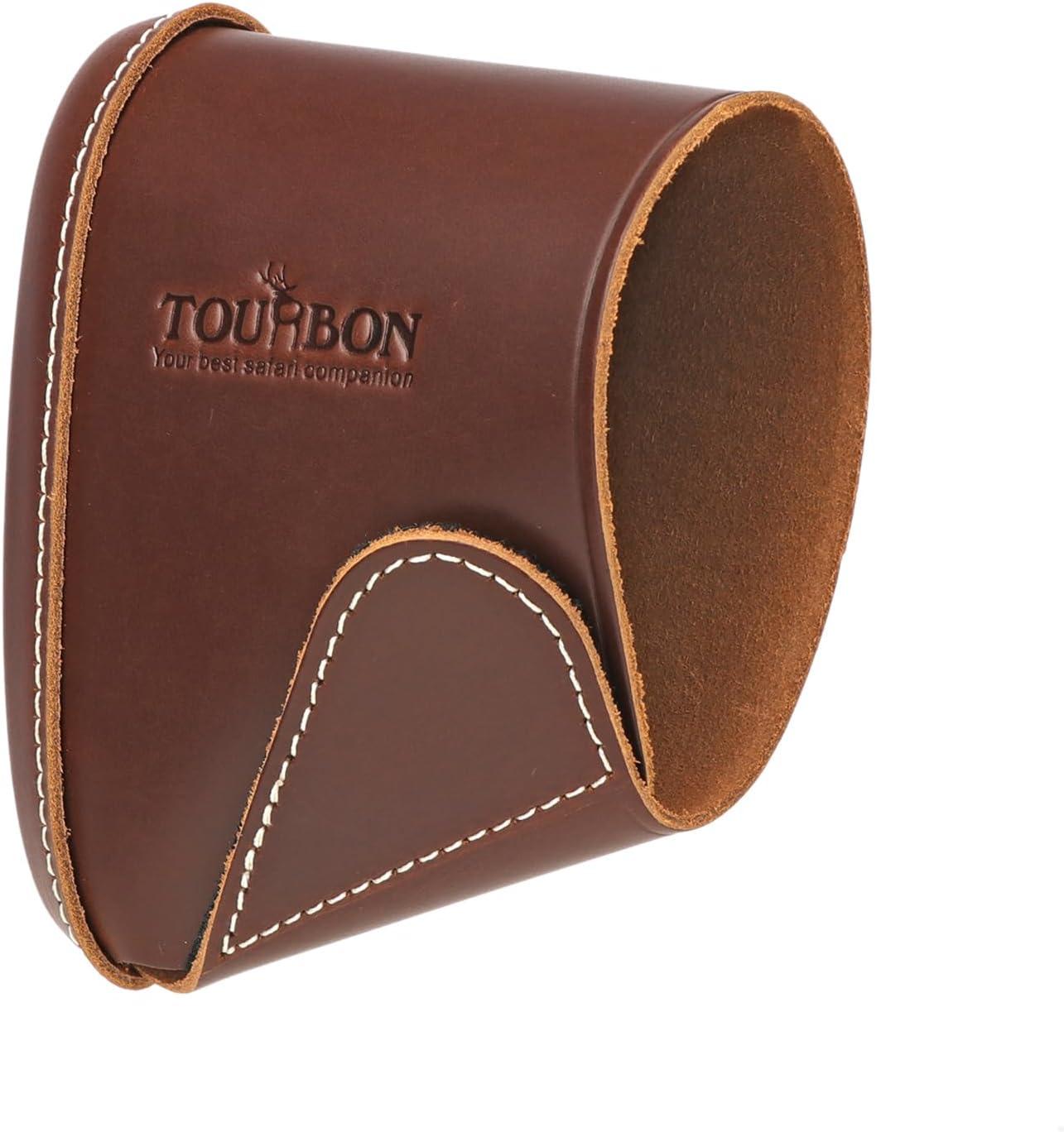 Tourbn Hunting Leather Recoil Pad for Shotgun & Rifle - Stock Extension ...