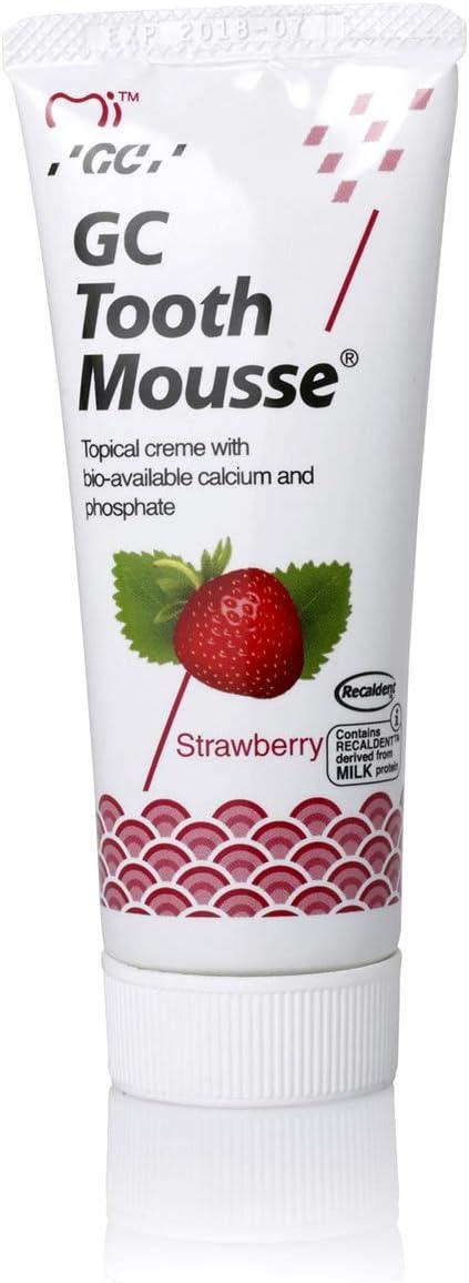 Dental Gods GC Tooth Mousse Strawberry Flavor - 40g | Best Toothpaste ...