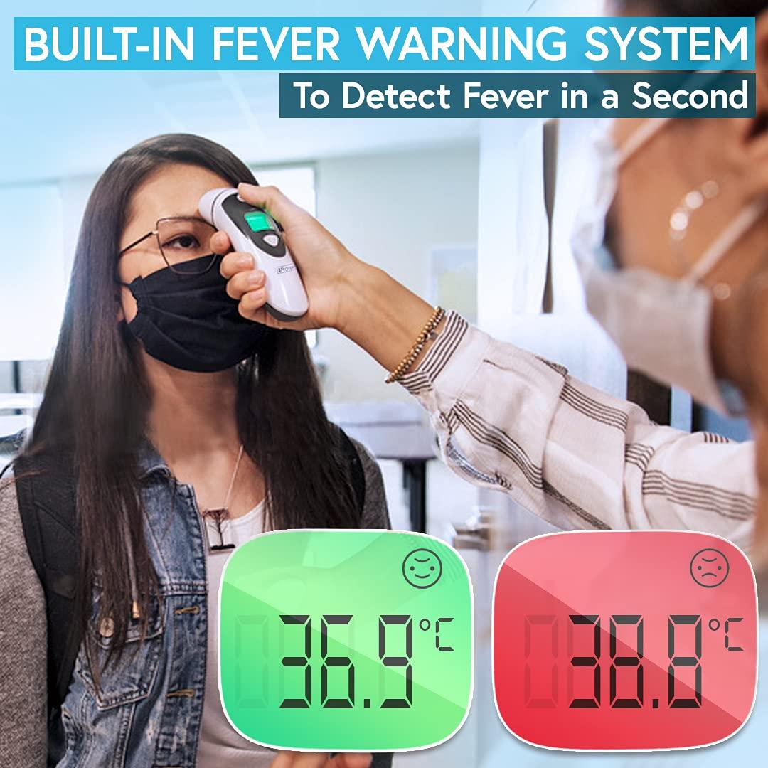 iProven Medical Digital Ear Thermometer with Temporal Forehead Function ...